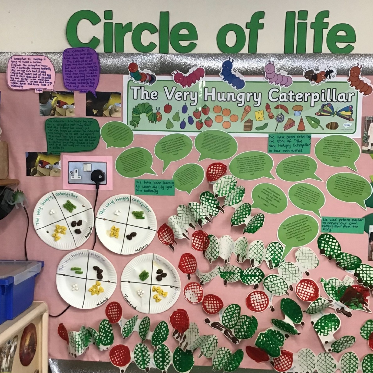 Blue Gate Fields Infant School - Learning about caterpillars!
